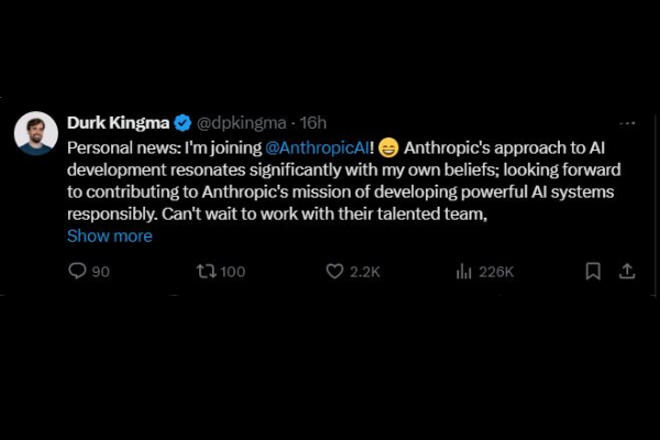 OpenAI Co-Founder Durk Kingma Joins Anthropic | ICT-Mirror